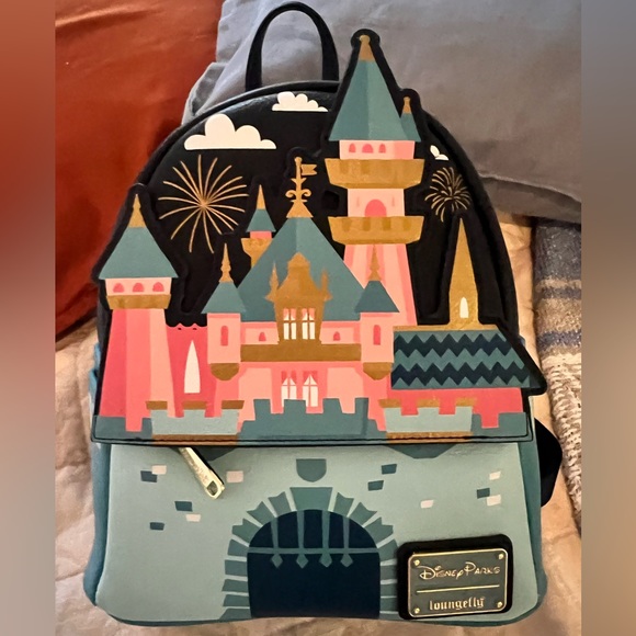 Loungefly | Bags | Nwt Rare Disneyland Sleeping Beauty Castle By ...
